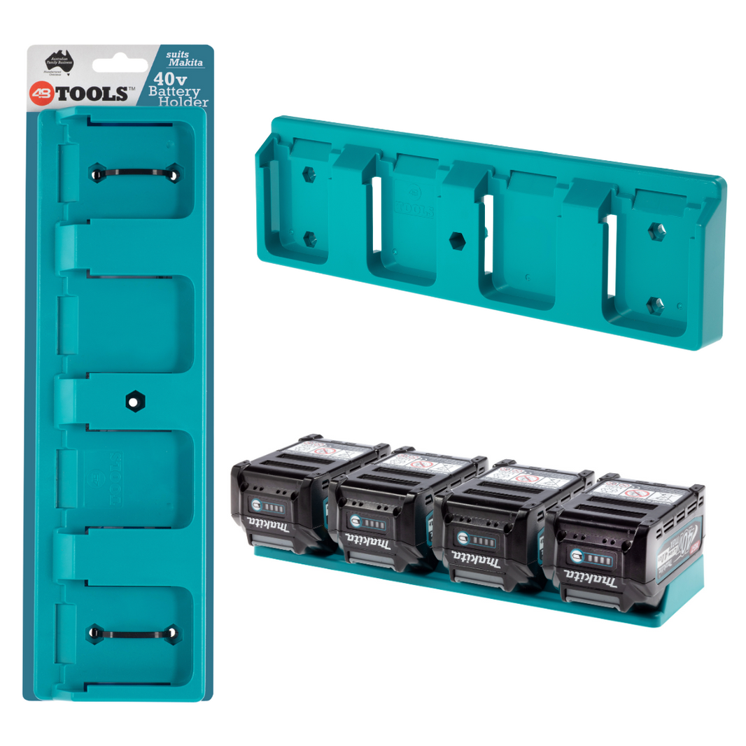 Makita Charger Mount, Battery & Tool holders for 18V & 40V tools – 48 Tools