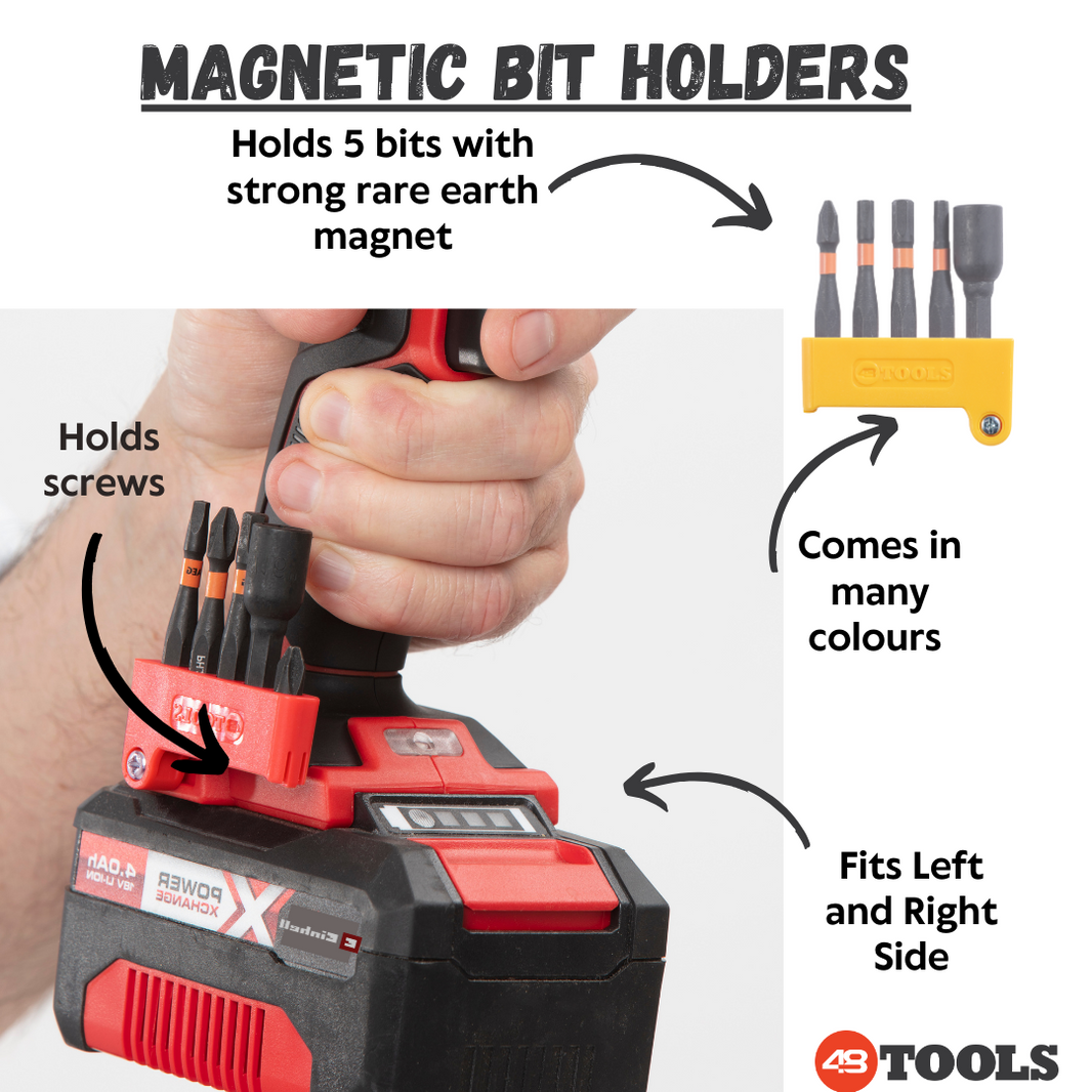 Magnetic Bit Holders for Drills & Drivers | Drill Bit Holders – 48 Tools
