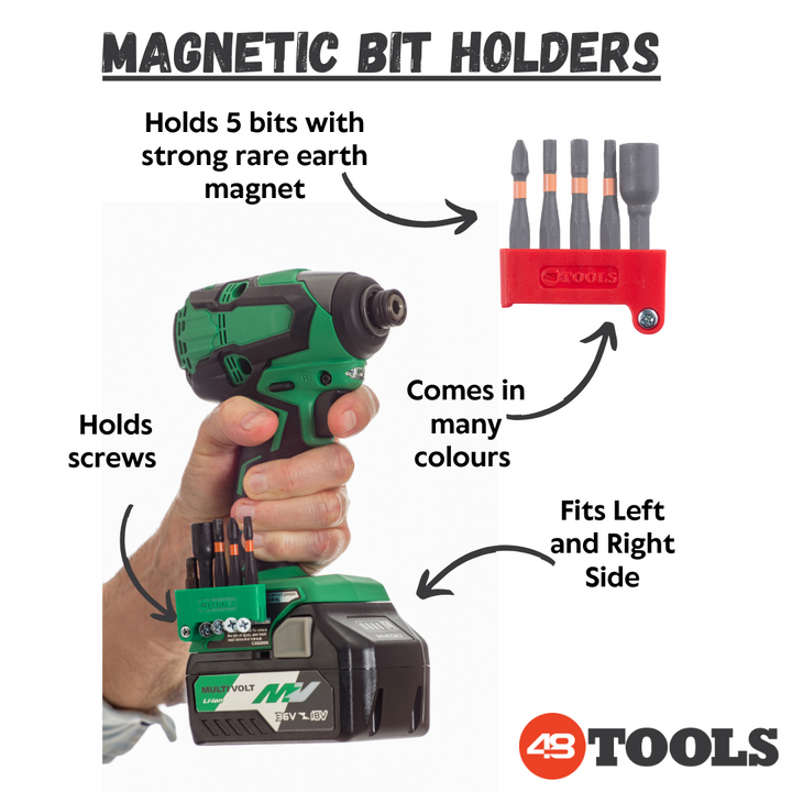 Magnetic Bit Holders for Drills & Drivers | Drill Bit Holders – 48 Tools